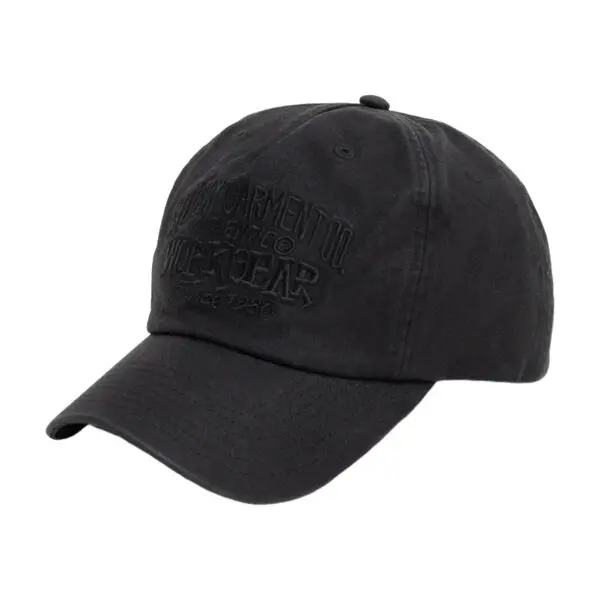 StÜssy Mid-depth Workgear Waxed Snapback Cap