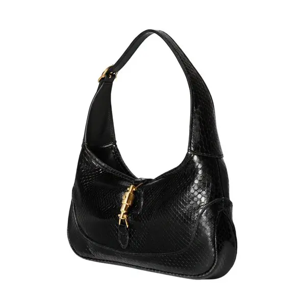 Gucci Jackie Slim Medium Shoulder Bag - Black