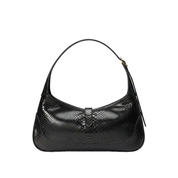 Gucci Jackie Slim Medium Shoulder Bag - Black