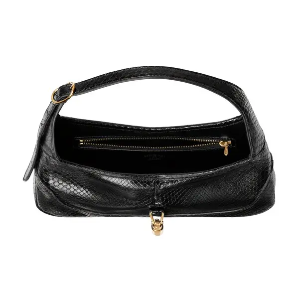 Gucci Jackie Slim Medium Shoulder Bag - Black