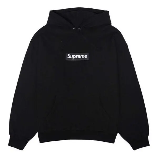 Supreme Fw23 Box Logo Hooded Sweatshirt - Black