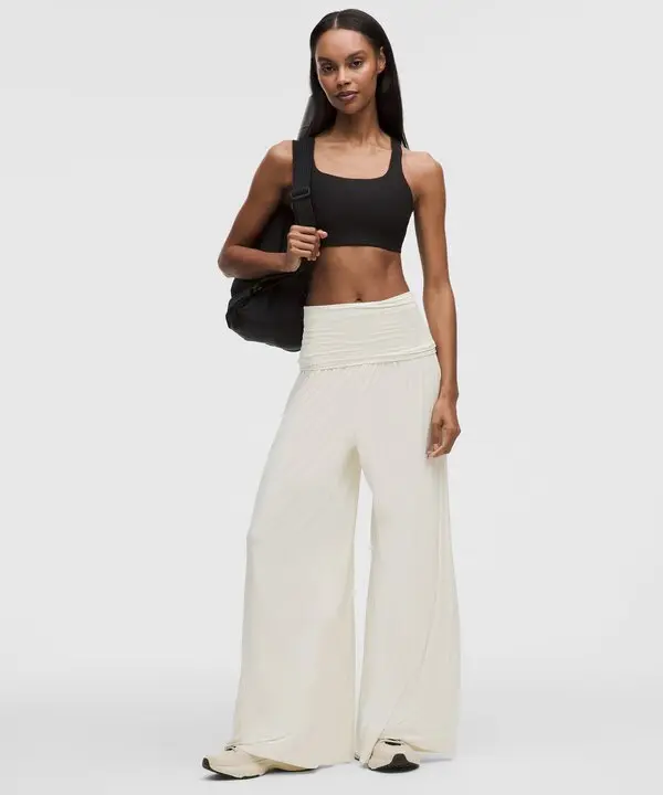 Lululemon 2-in-1 Wide-leg Jumpsuit - Light Ivory