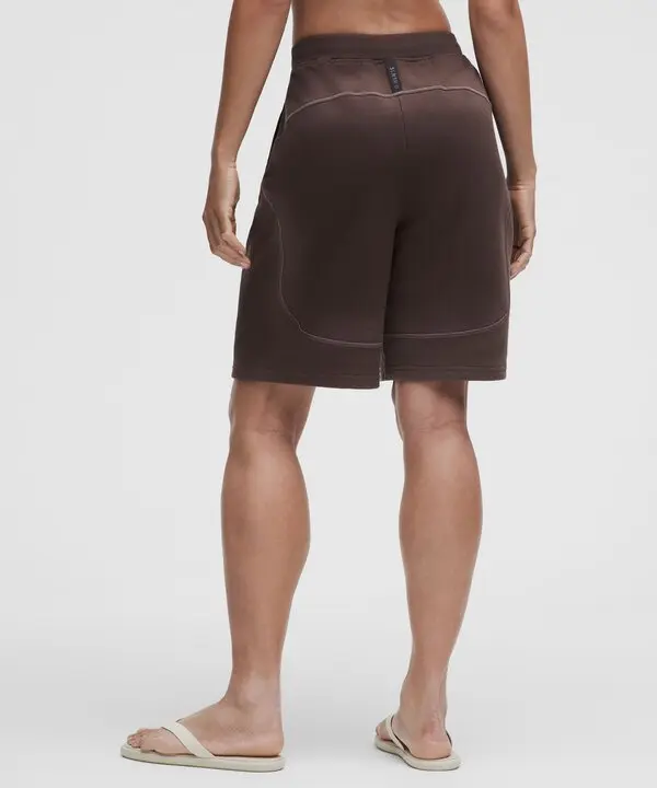 Lululemon Faded French Terry Mid-rise Shorts