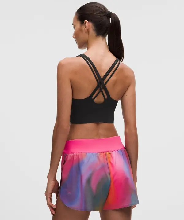 Lululemon Energy Longline Bra With Storage Evolve