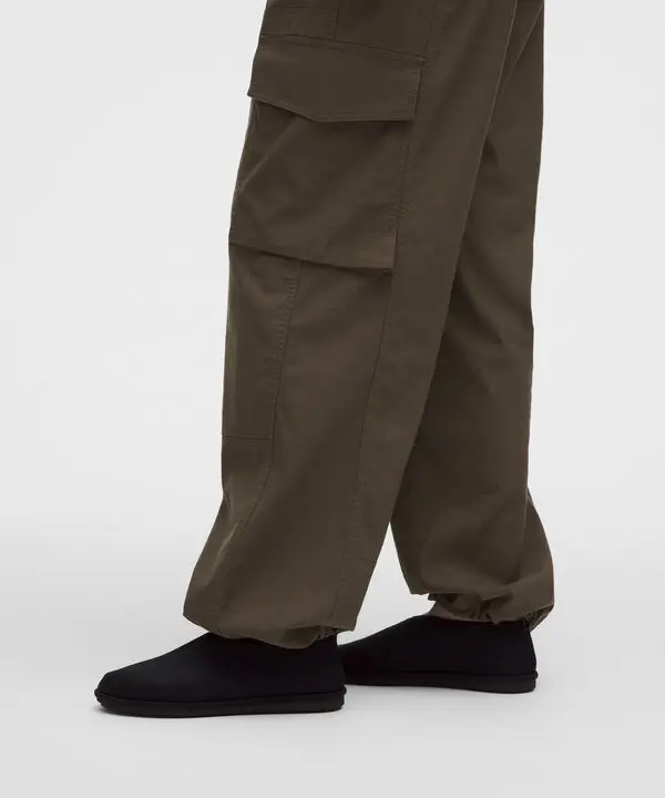 Lululemon Lululinen Mid-rise Cargo Pant - Olive Brown