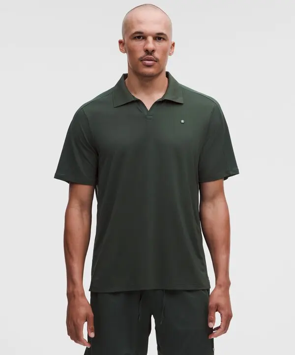 Lululemon Mesh Panelled Tennis Polo Shirt