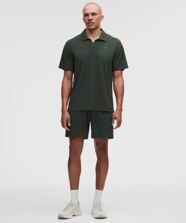 Lululemon Mesh Panelled Tennis Polo Shirt