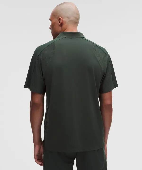 Lululemon Mesh Panelled Tennis Polo Shirt