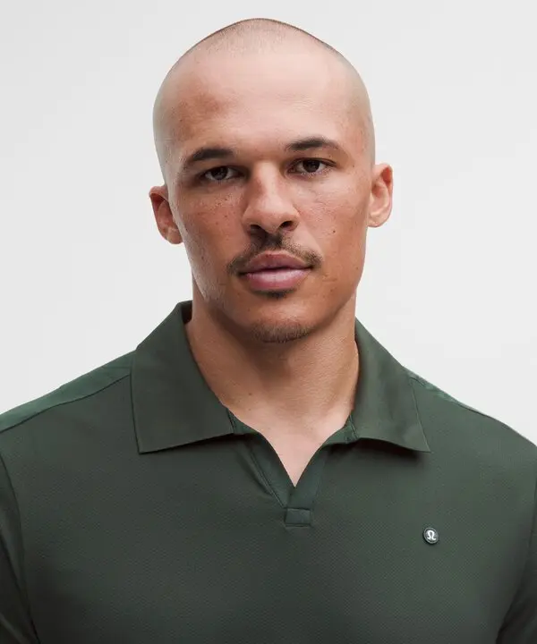 Lululemon Mesh Panelled Tennis Polo Shirt