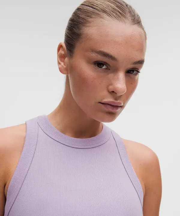 Lululemon Ribbed Heavyweight Cotton Mini Dress