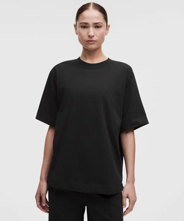 Lululemon Scuba Cotton Jersey T-shirt - Black