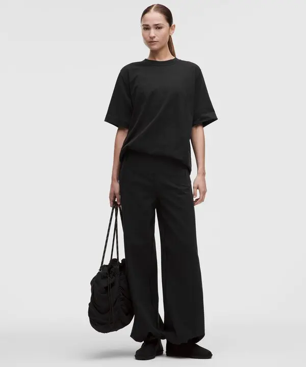 Lululemon Scuba Cotton Jersey T-shirt - Black