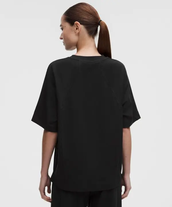 Lululemon Scuba Cotton Jersey T-shirt - Black