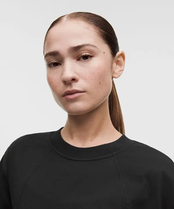Lululemon Scuba Cotton Jersey T-shirt - Black