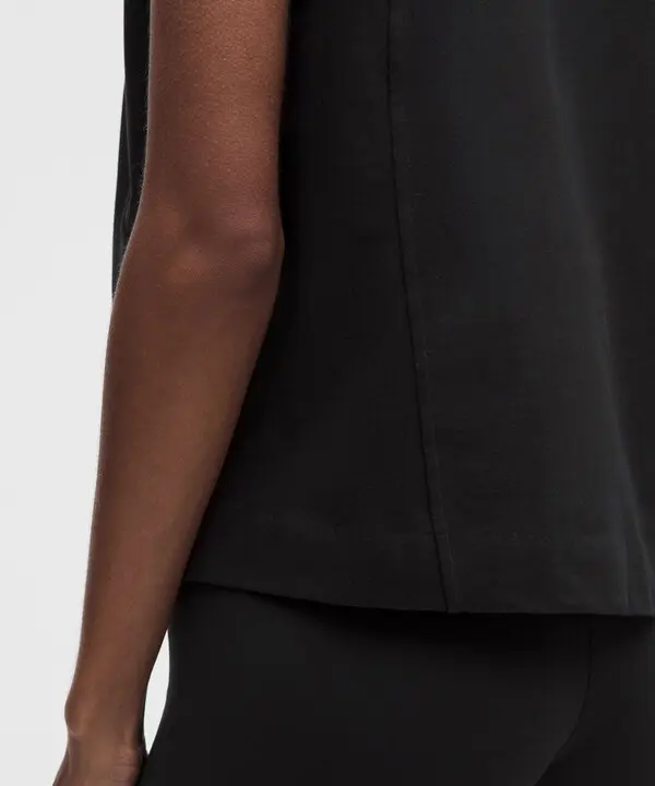 Lululemon Scuba Cotton Jersey Tank Top - Black