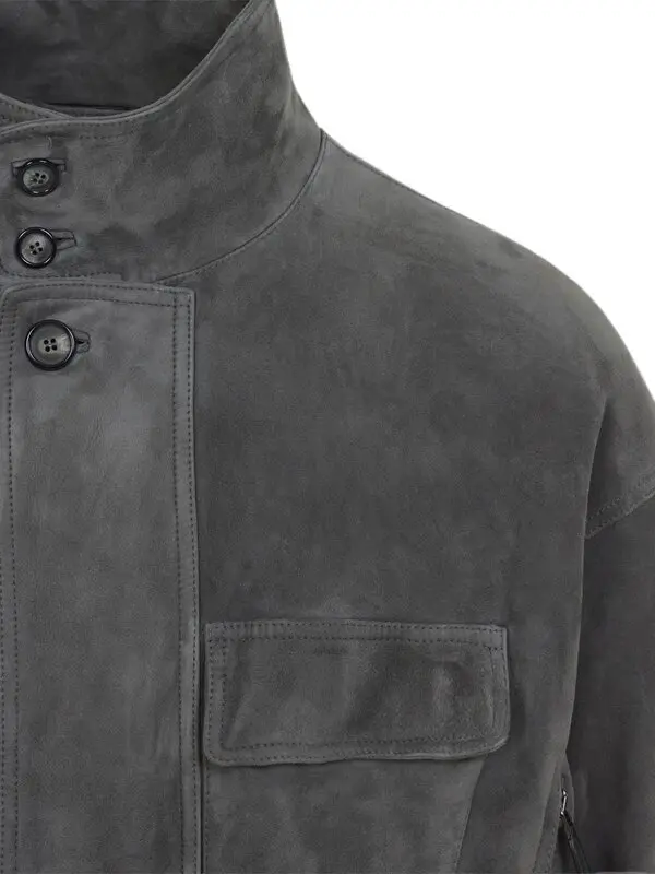 Giorgio Armani Suede Leather Jacket