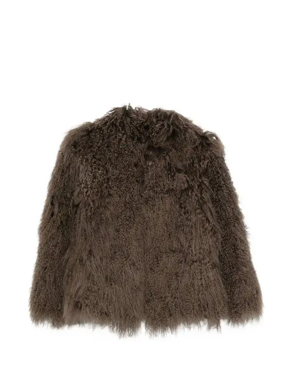 MARTHA LOUIS Shearling-effect Jacket