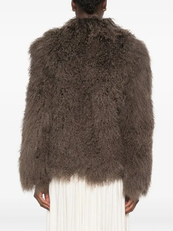 MARTHA LOUIS Shearling-effect Jacket