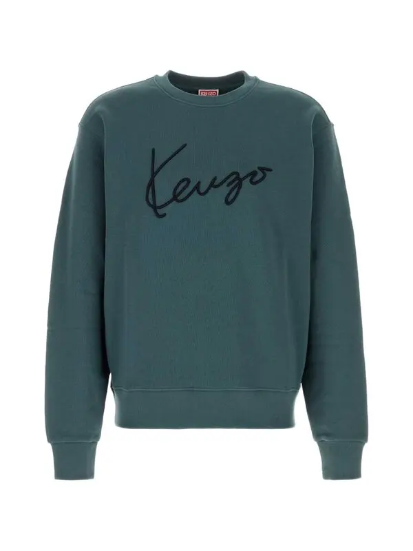 Kenzo Logo Cotton Sweatshirt