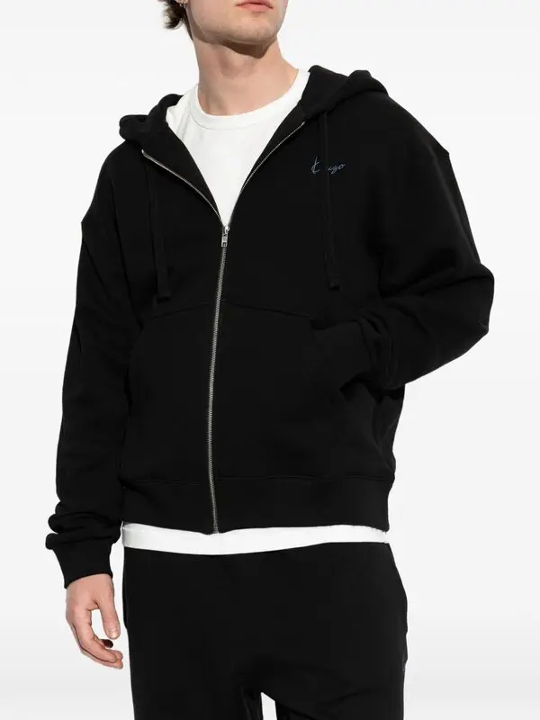 Kenzo Logo Cotton Hoodie