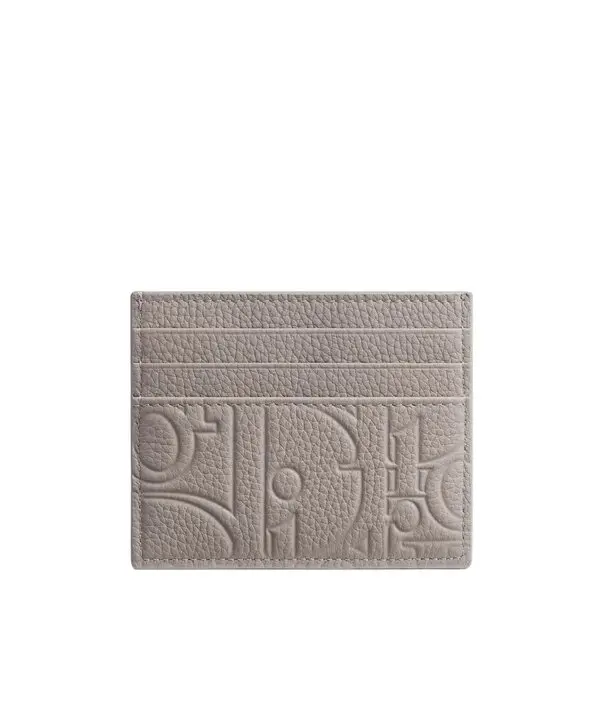 Dior Card Holder - Gray