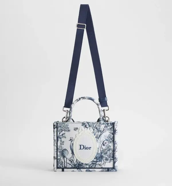 Dior Mini Book Tote With Strap