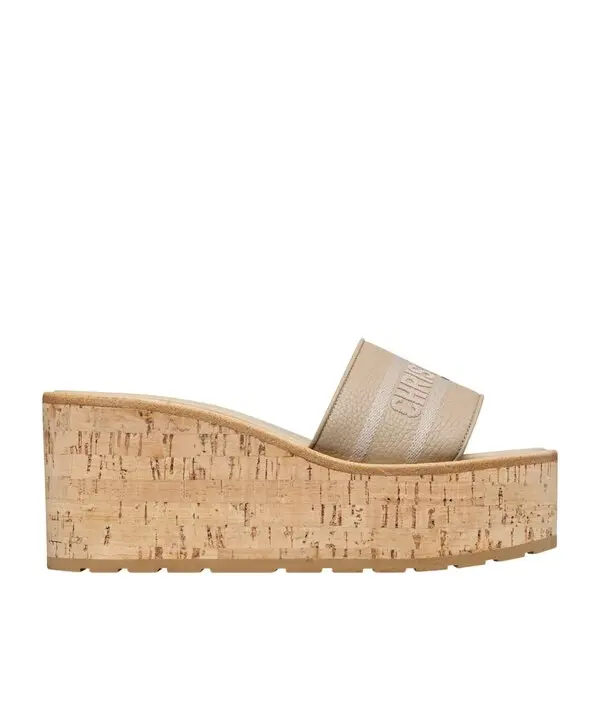 Dior Dway Platform Slide - Nude