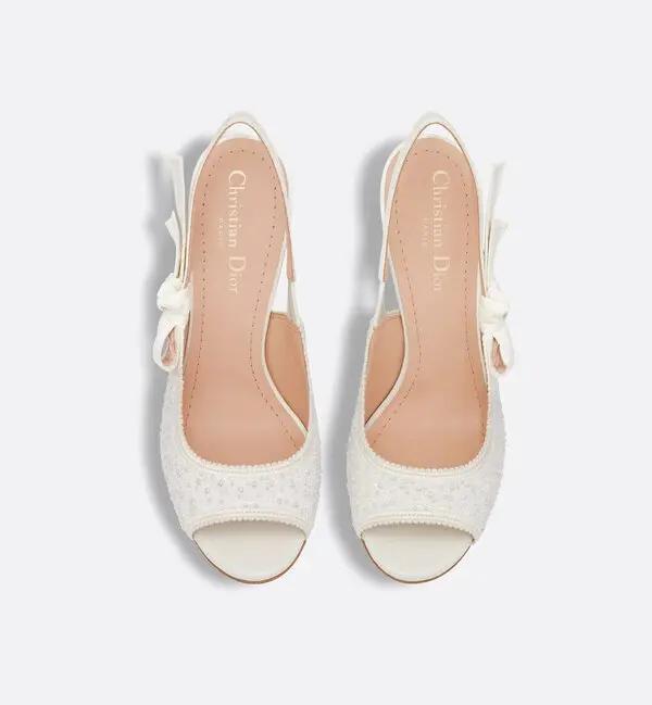 Dior J'adior Heeled Slingback Sandal