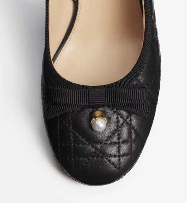 Dior Ballet Slingback Pump With Bow Detailing
