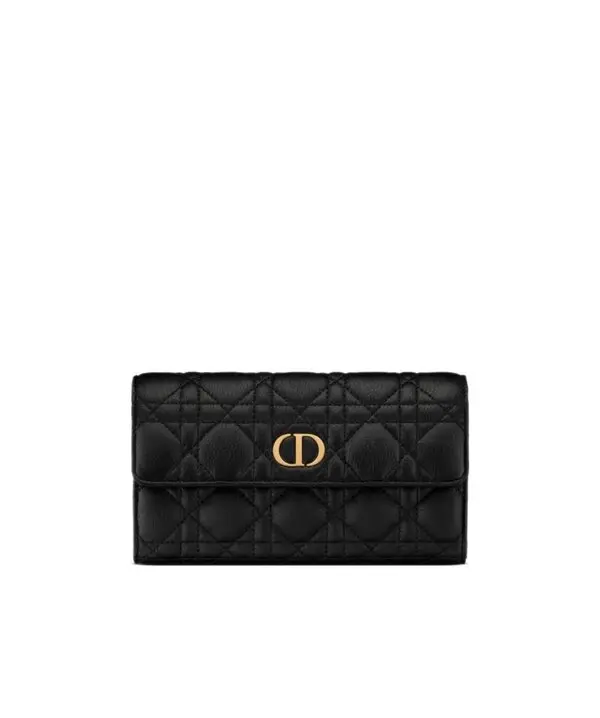 Dior Caro Orchid Long Wallet