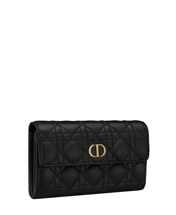Dior Caro Orchid Long Wallet