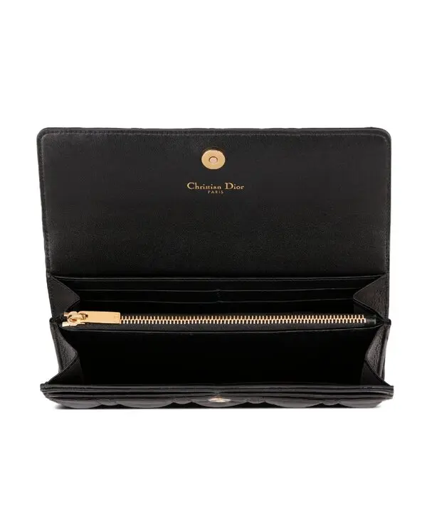 Dior Caro Orchid Long Wallet