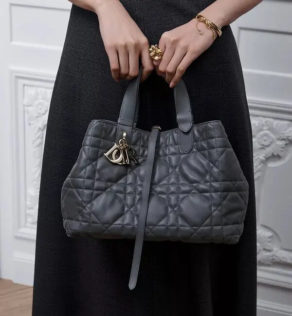 Dior Medium Always Bag - Grey