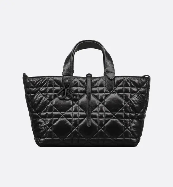 Dior Medium Cannage Quilted Tote Bag