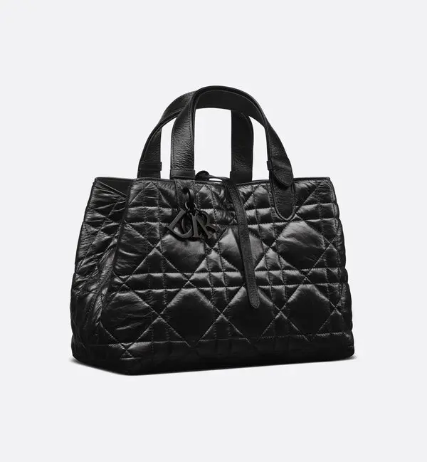 Dior Medium Cannage Quilted Tote Bag