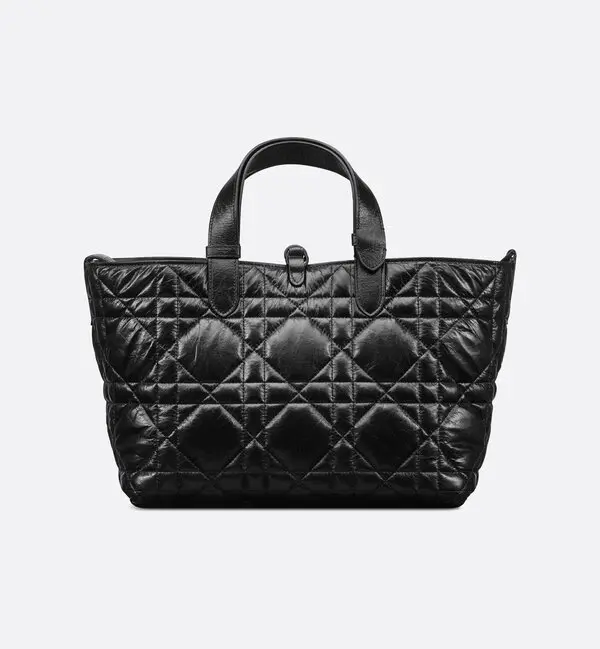Dior Medium Cannage Quilted Tote Bag