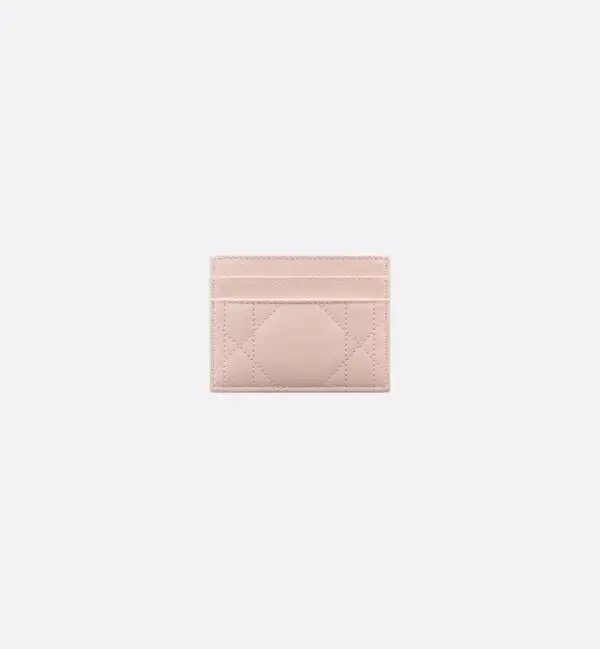 Dior Caro Freesia Card Holder