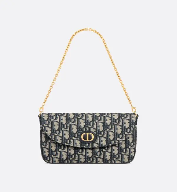 Dior 30 Montaigne D-vine Pouch With Chain