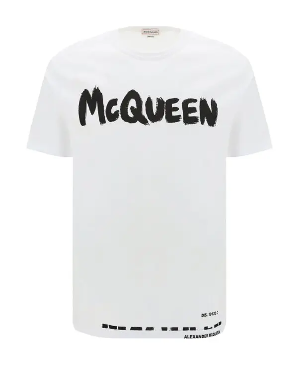 Alexander McQueen Logo Printed Crewneck T-shirt