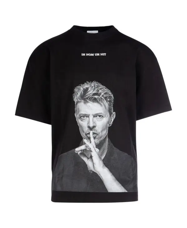 IH NOM UH NIT Portrait Printed Short-sleeved T-shirt