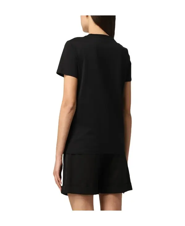 Max Mara Logo Round Collar Short-sleeved T-shirt