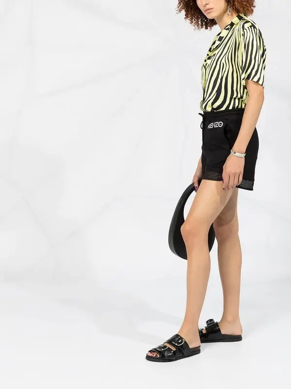 Kenzo Mesh Trimmed Shorts