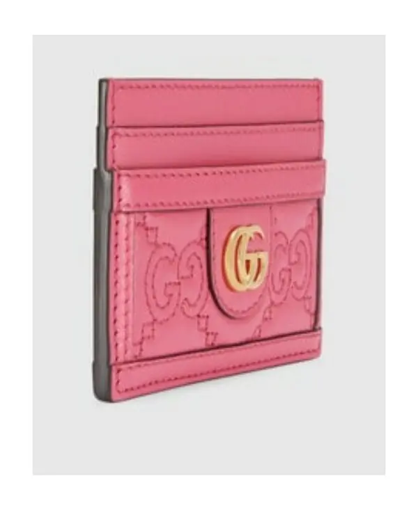 Gucci Gg Matelassé Leather Wallet