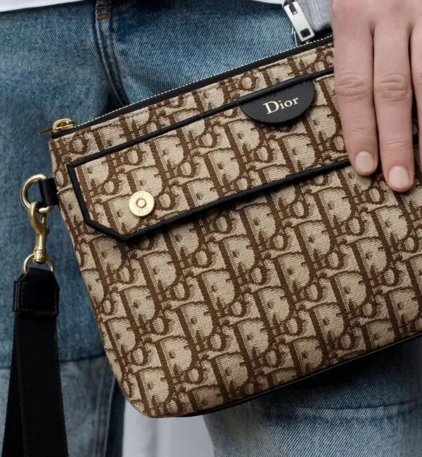 Dior Pocket Jett A5 Triangle Pouch