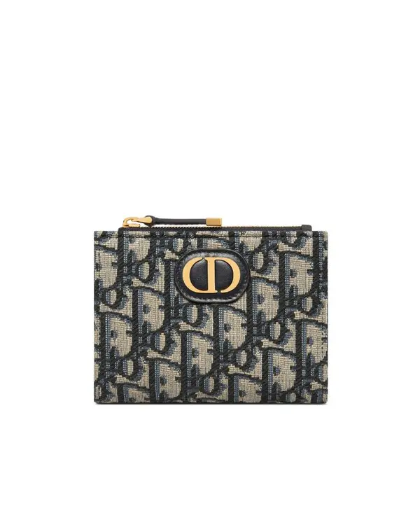 Dior 30 Montaigne Dahlia Wallet