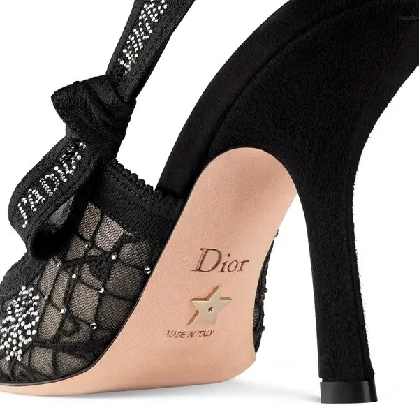 Dior J'adior Slingback Pumps With Millefiori Embroidery
