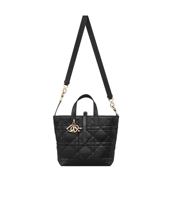 Dior Medium Vertical Tote Bag - Black