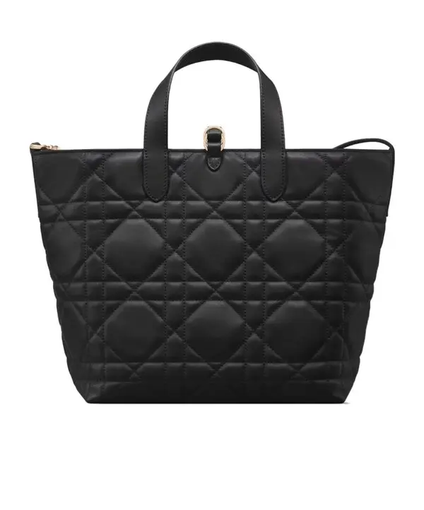 Dior Medium Vertical Tote Bag - Black