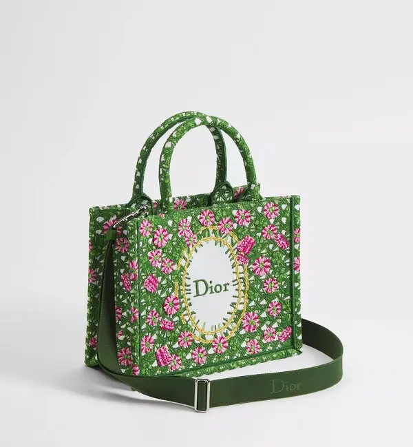 Dior Dioriviera Small Book Tote With Strap