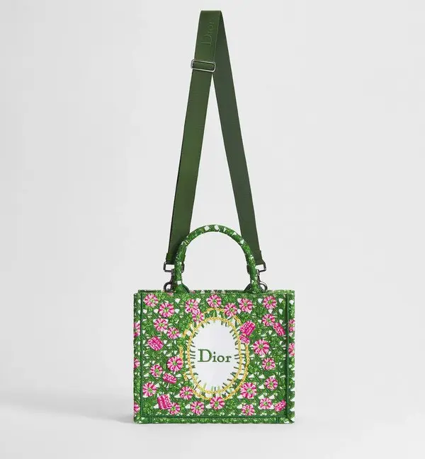 Dior Dioriviera Small Book Tote With Strap